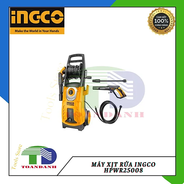 Máy xịt rửa xe INGCO HPWR25008 2500W | Lazada.vn