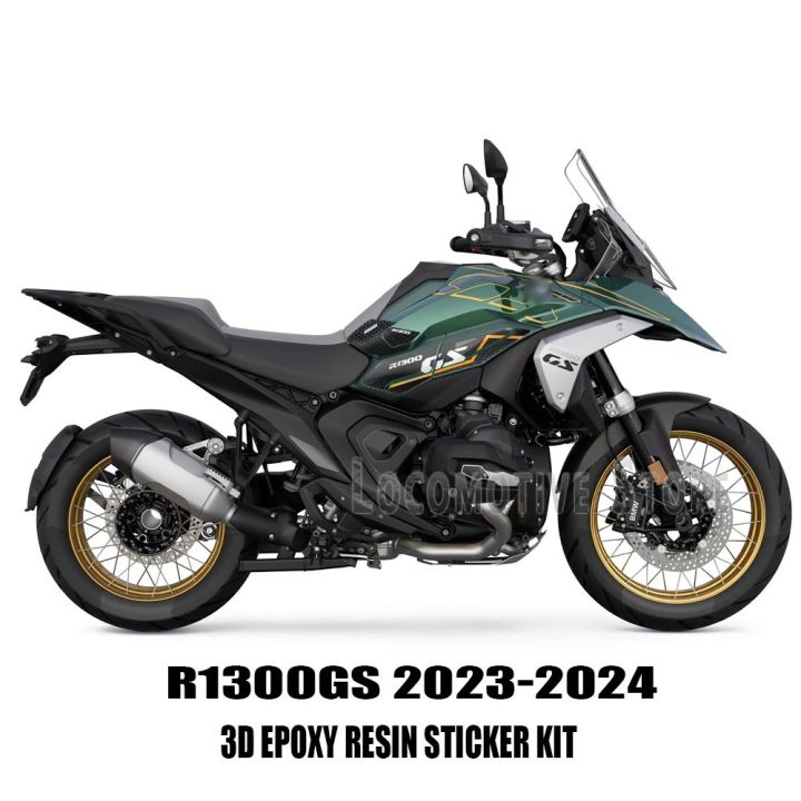 R1300GS Tank Mat 3D Epoxy Resin Protection Sticker Kit For BMW R 1300 ...