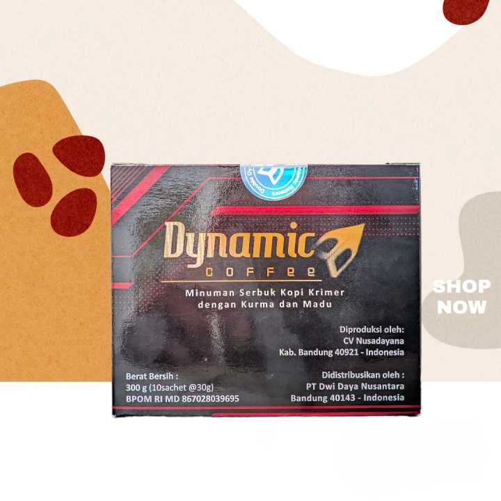 COFFEE DYNAMIC 1 BOX 10 SACHET TERBARU ORIGINAL | Lazada Indonesia