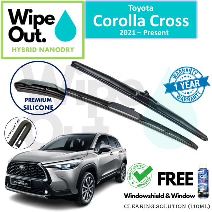 [PREMIUM] Toyota Corolla Cross 2021 - Present WipeOut HYBRID NANODRY ...