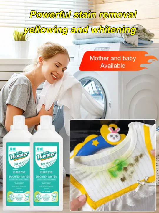 Oxygen Bleach Cleaning Solution Remove Dirt Stain Deep Cleansing Whiten ...