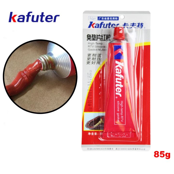 Keo Silicon Chịu Nhiệt Kafuter K-383 Rtv Red Silicone Sealant 85g (Màu Đỏ) | Lazada.vn