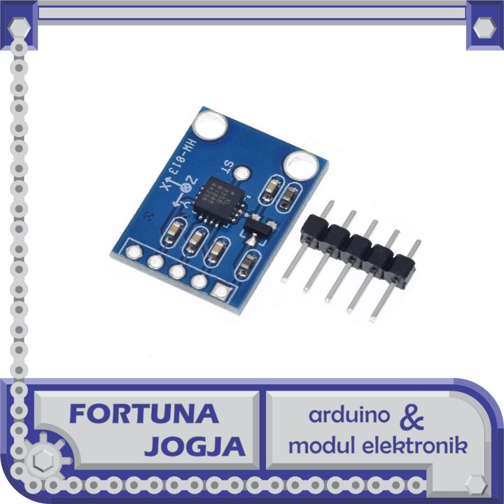 Modul GY-61 ADXL335 Module Triaxial Acceleration Gravity Angle Sensor ...