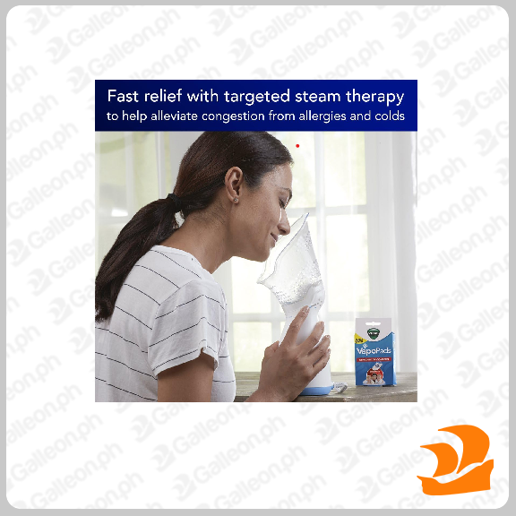 Vicks Personal Sinus Steam Inhaler with Soft Face Mask – Face ...