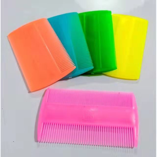 12Pieces Plastic Hair Harrow Suyod Fine Tooth Lice Nit Comb For Hygiene ...