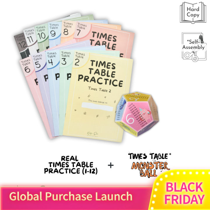 Mastering Math: Real-Time Practice for Times Tables 2-12 (Latihan Sifir ...