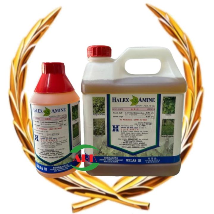 [OFFICIAL SELLER] RACUN RUMPUT HERBICIDE HALEX AMINE 69.5% 100 ORIGINAL ...