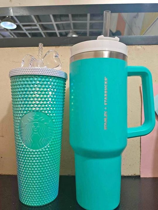 Stanley x Starbucks 40oz Tumbler Cup Quencher H20 Flowstate Hot and ...