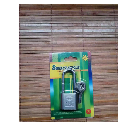 SQUARE-CIRCLE PADLOCK ,LONG SHACKLE 30MM | Lazada PH