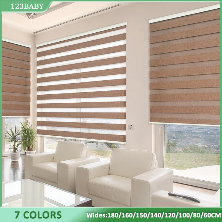 60/80/100/120/140/150/160/180 Width Modern Korean Venetians Duo Roller ...