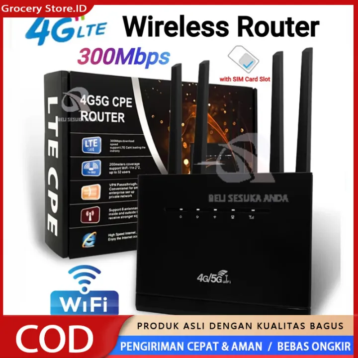 spesial promo Modem 5G Router wifi Modem Unlimited WiFi SIM Card Router ...