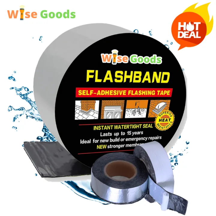 Wise Goods AUTHENTIC SUPER STRONG Self Adhesive Tape Waterproof Sealant ...