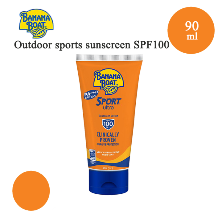 BANANA BOAT sunscreen SPF100 refreshing non-greasy waterproof sweat-proof UV-proof student ...