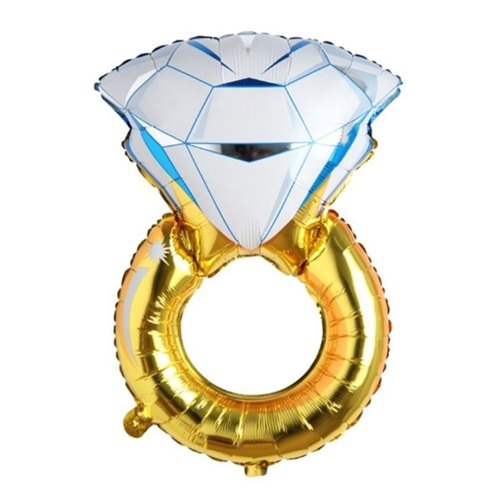 Diamond Ring Foil Balloon Bride to Be Balloon Wedding Engagement ...