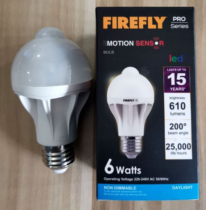 Firefly PRO Series LED Motion Sensor daylight or warm white | Lazada PH