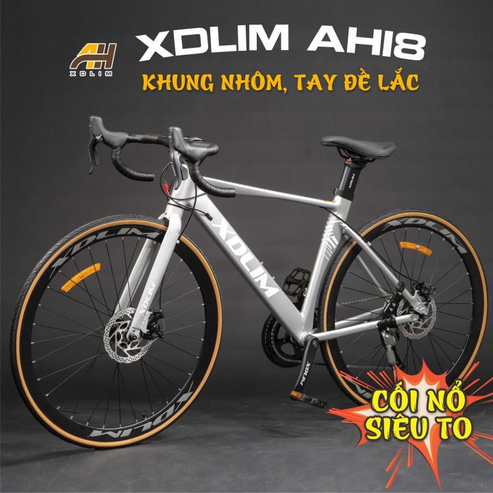XE ĐẠP ROAD XDLIM AH18 - XE ĐẠP TAY CONG XDLIM AH18 - XE ĐẠP TAY ĐUA ...