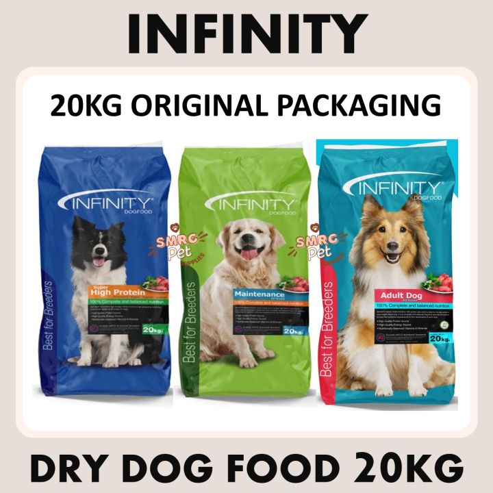 Infinity Dry Dog Food 20kg/1kg Repacked Super High Protein, Maintenance ...