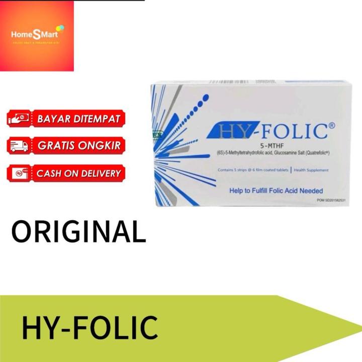 Hy-Folic Box Isi 30 Tablet Vitamin Suplemen | Lazada Indonesia