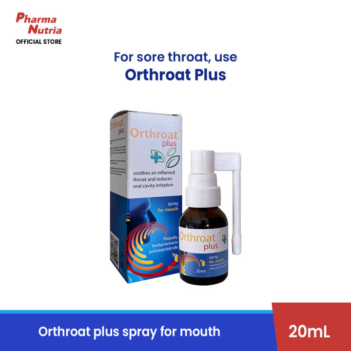 Orthroat Plus Oral Spray 20ml | Lazada PH