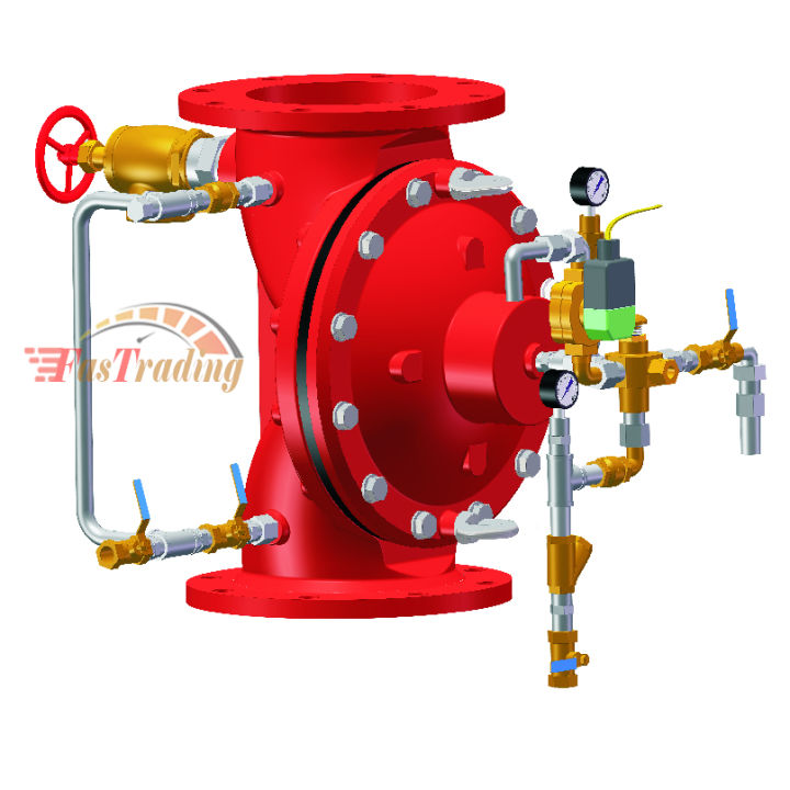 Weflo UL Deluge Valve 12” inch – Fig. 9266T-F Class 300 FL ANSI 150 ...