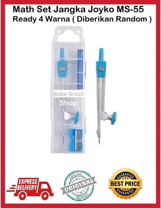 MATH SET JANGKA JOYKO MS-55 | Lazada Indonesia