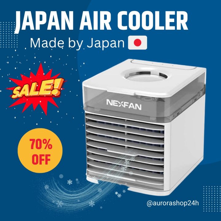 JAPAN AIR COOLER Nexfan Air cooler original Portable mini air ...