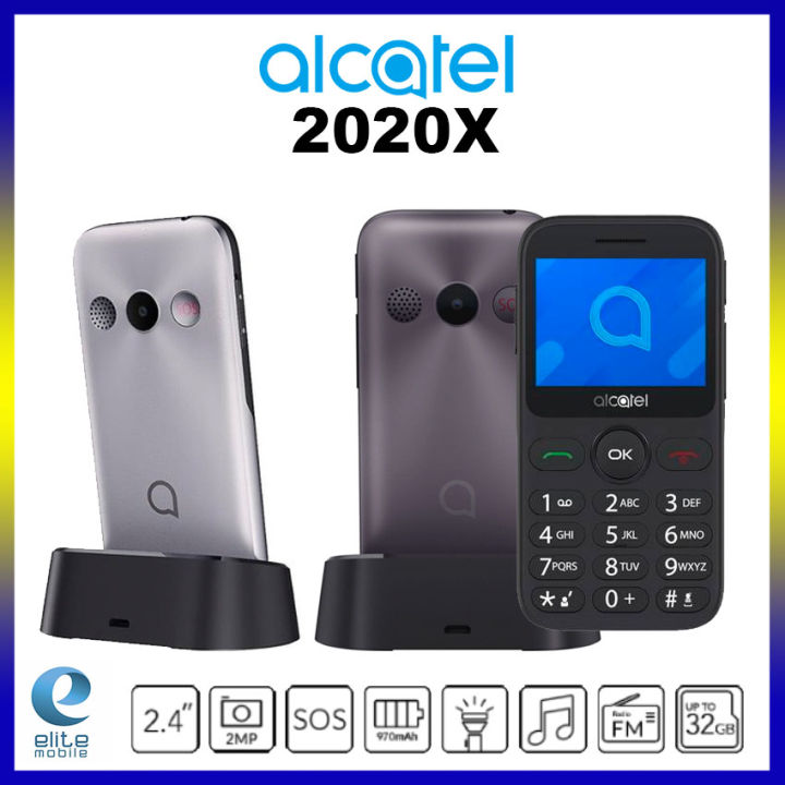 Alcatel 2020 Feature Phone (8MB RAM + 16MB ROM) 2.4-inch QVGA Display ...