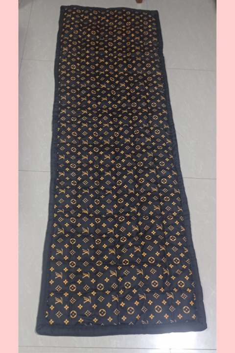 LV design of Single Long mat/ 60x20 inches sofa cover/ long mat/yoga ...
