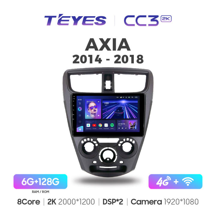 TEYES CC3 (Official) 9″ PERODUA AXIA (2014 - 2018) Android Car Player/ The Best Head Unit in ...