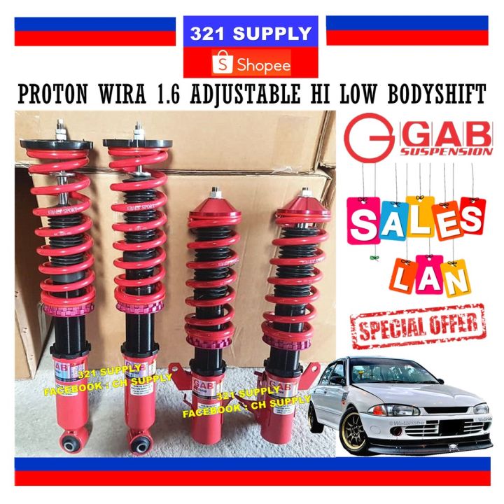 GAB PROTON ADJUSTABLE HI LOW BODY SHIFT FOR WIRA 1.6 | Lazada