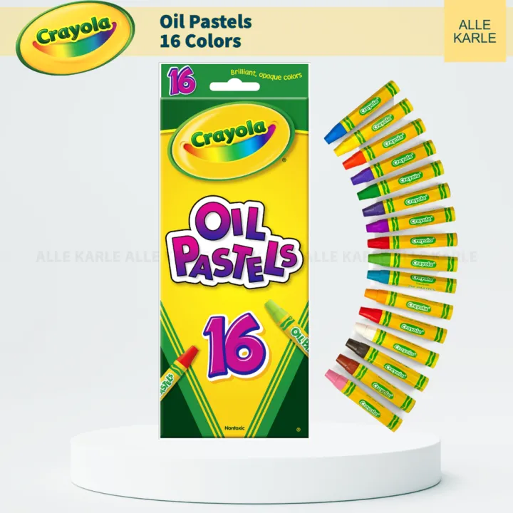 Crayola Oil Pastel 16 Colors | 28 Colors | Alle Karle LZD | Lazada PH