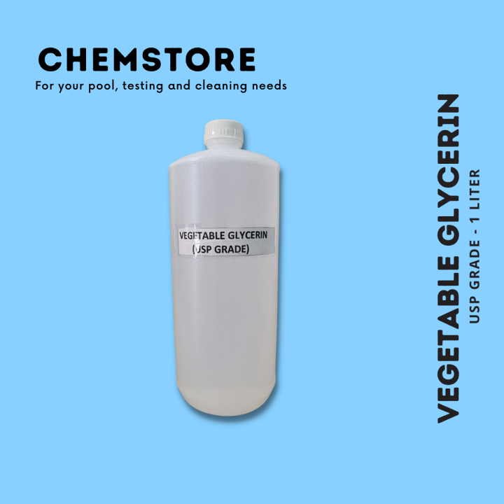 Vegetable Glycerin USP Grade Glycerol Glycerine Moisturizer 1 liter ...