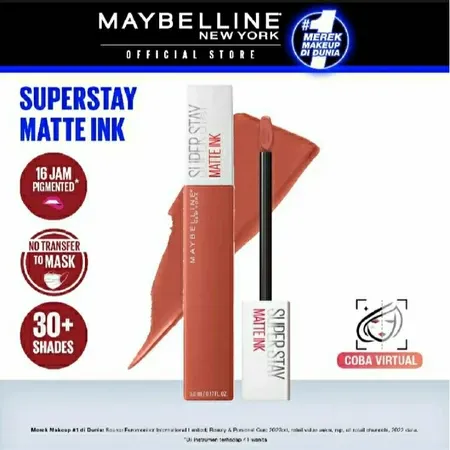 Maybelline Superstay Matte Ink - 210 Versatile / Liquid Lipstick ...