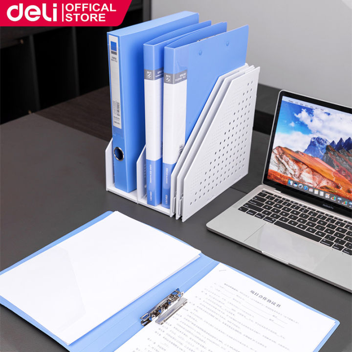 Deli Document Box File Long Size File Organizer Storage Data Box 5302ES ...