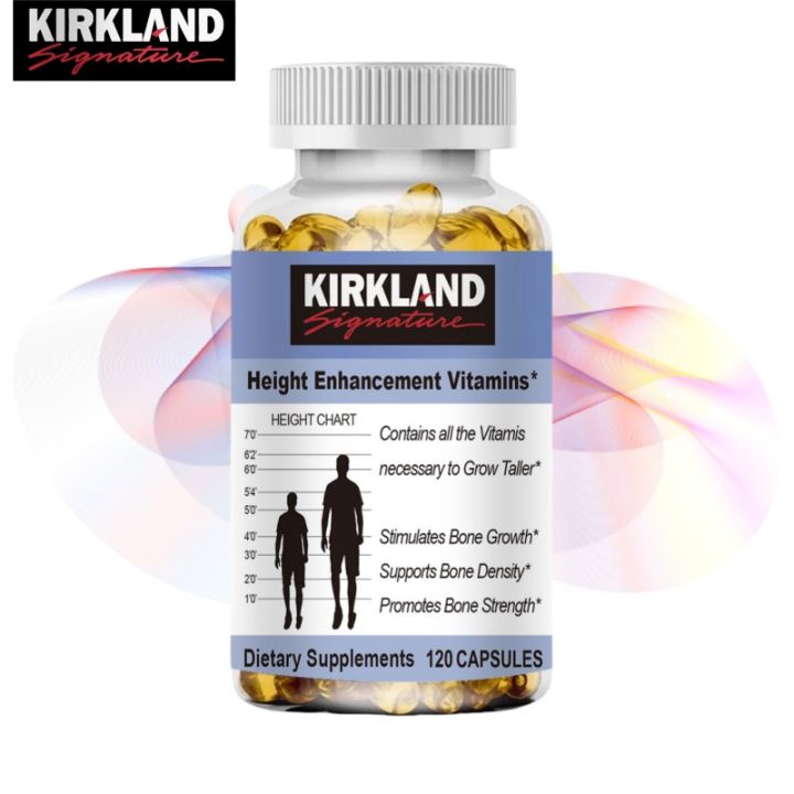 KIRKLAND Height Growth Vitamins Helps Grow Taller - Increase Bone ...