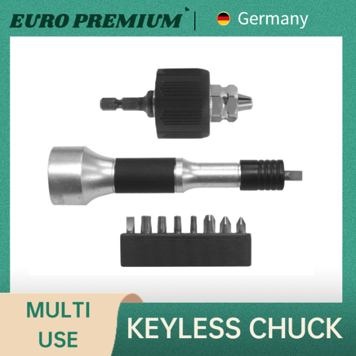 Mini Drill Chuck Universal Drill and Drive System Keyless Chuck ...