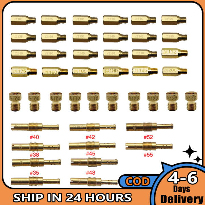 【Fast Delivery⚡】Main Jet Slow/Pilot Jet For PWK Keihin OKO KOSO CVK PE ...