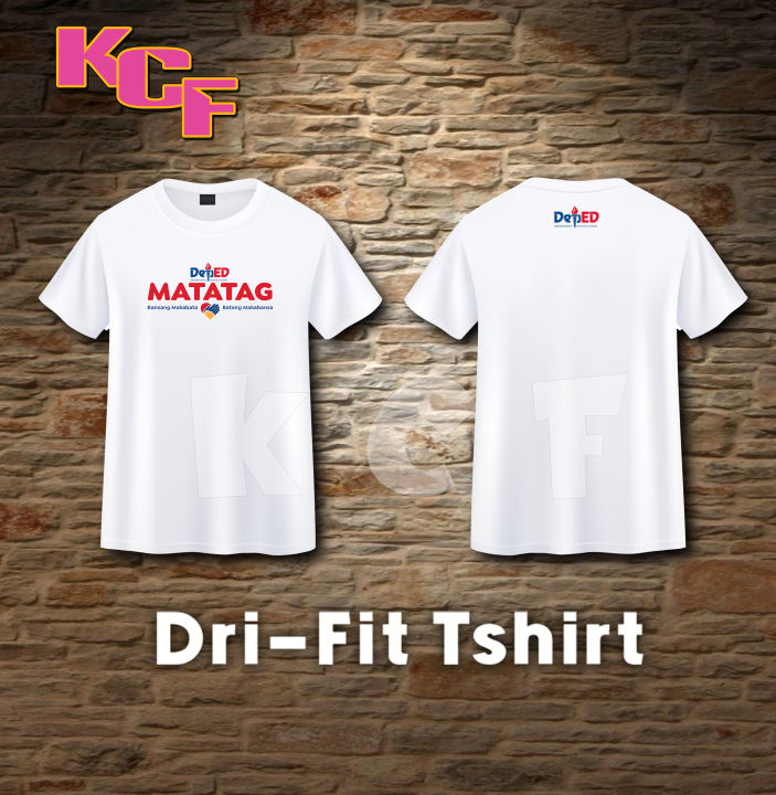 Drifit Premium Quality Matatag DepED Tshirt | Lazada PH