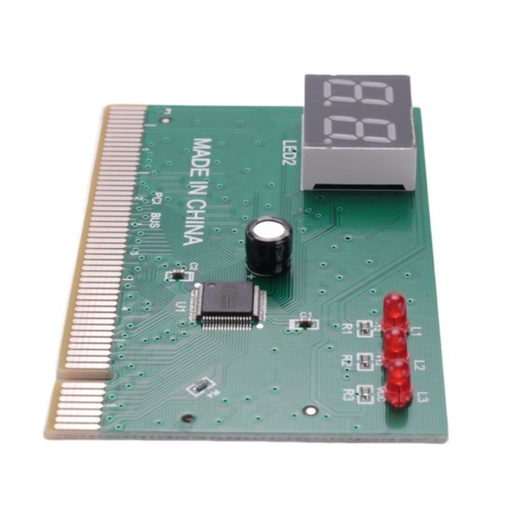 2 - Bit Pci Motherboard Fault Test Card Desktop Computer Detection Card ...