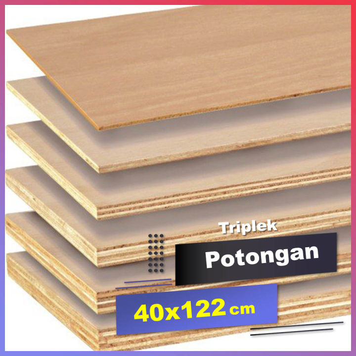 Triplek ukuran 40x120 tebal 3mm 5mm 8mm 9mm 12mm 15mm 18mm | Lazada ...