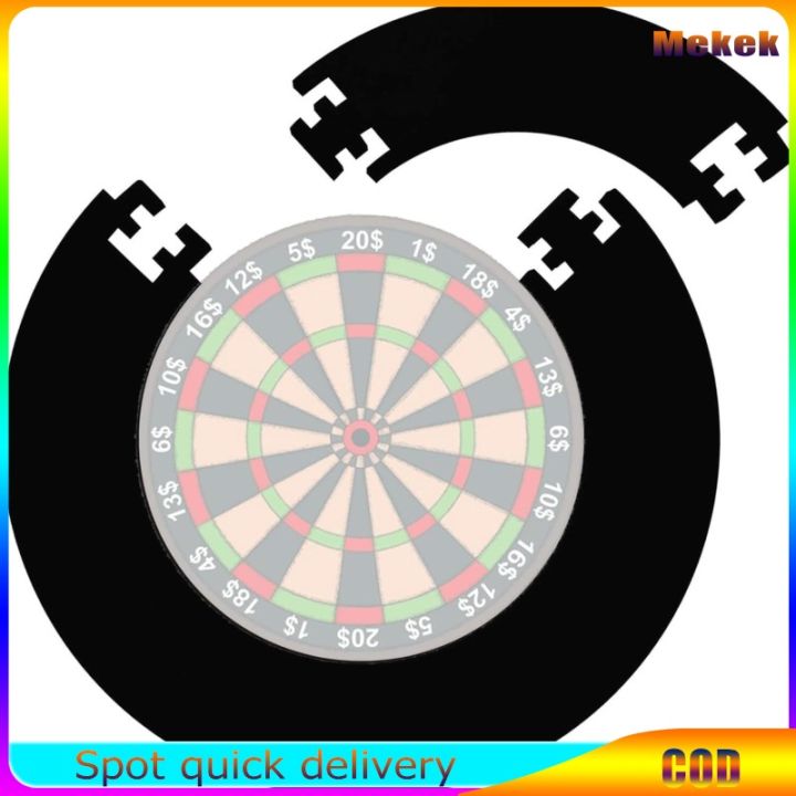 18" Dartboard Wall Protection Board, Dart Board Surround Ring ...