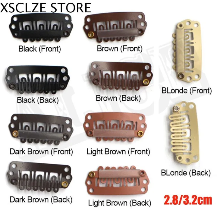 XSCLZE Invisible With Rubber U Shape Metal Hair Snap Clips Hair ...