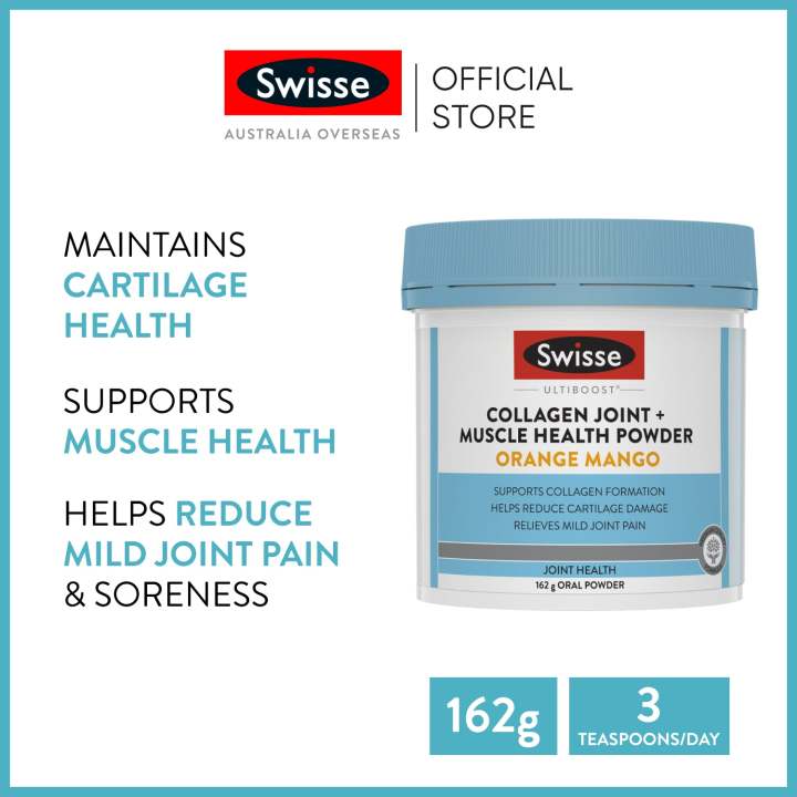 Swisse Ultiboost Collagen Joint + Muscle Health Powder 162g Oral Powder ...