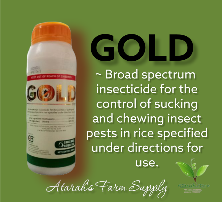 GOLD 20SC INSECTICIDE (500ML & 1L) | Lazada PH