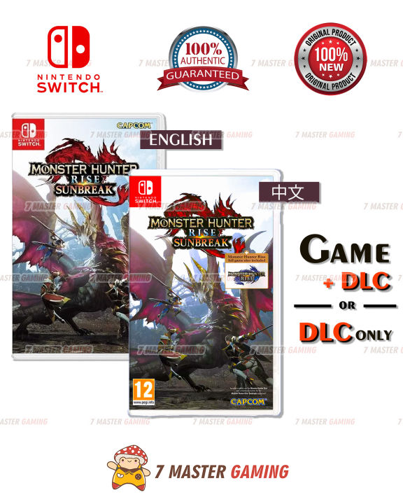 Monster Hunter Rise + Sunbreak 魔物猎人崛起 + 破曉 - English & Chinese ...