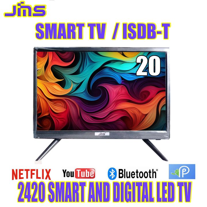 JMS SMART TV DIGITAL ISDB-T WITH BLUETOOTH LED TV 2420 SMART WITH 20 INCH SCREEN | Lazada PH