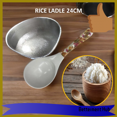 Kitchen Rice Ladle Hard Strong Plastic Spoon Kitchenware Senduk Nasi ...