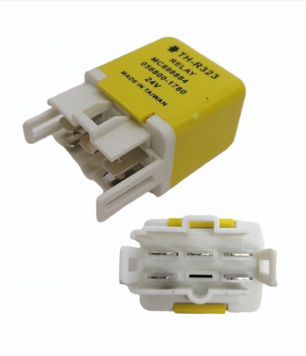 POWER RELAY Replacement part no.( MC-898884 ) FUSO 6D24 6D24T 24V 5P ...