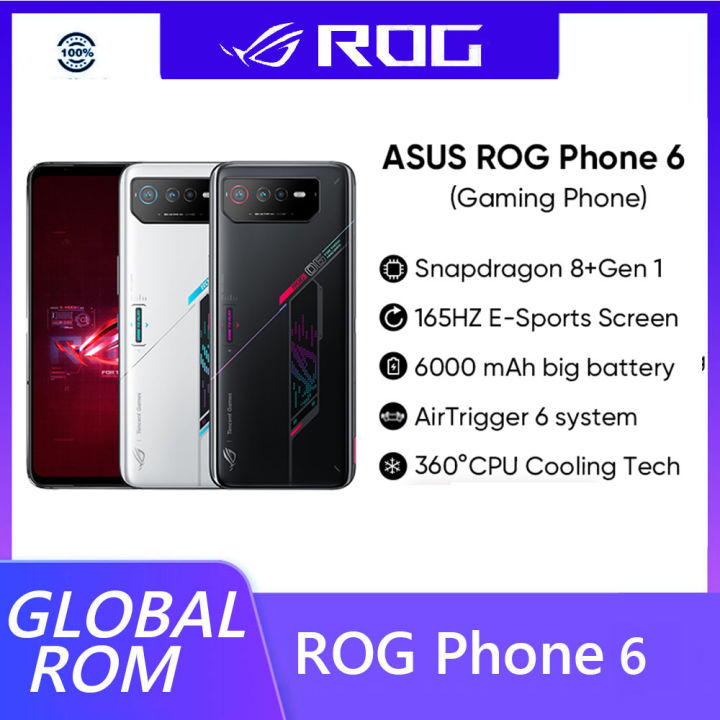 [Global ROM] ASUS ROG Phone 6 5G Smartphone Snapdragon 8+Gen 1 65MP ...