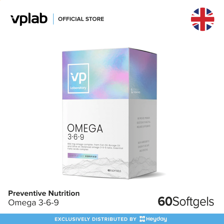 VP Laboratory Omega 3-6-9 / 60 caps | Lazada PH
